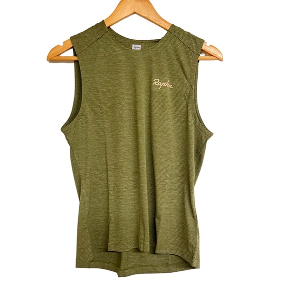 Rapha | Tops | New Rapha Trail Tank In Green | Poshmark